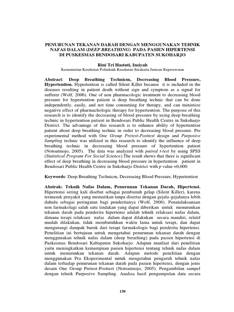 Jurnal Ebp Kardiovaskuler PDF | PDF