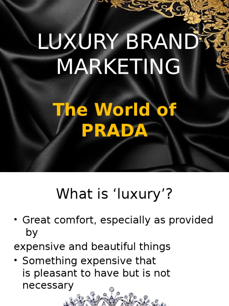 Prada | PDF | Luxury Goods | Brand