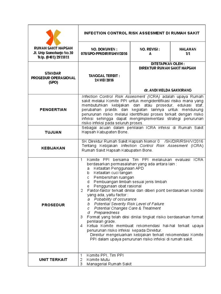 Spo Icra Infeksi... | PDF