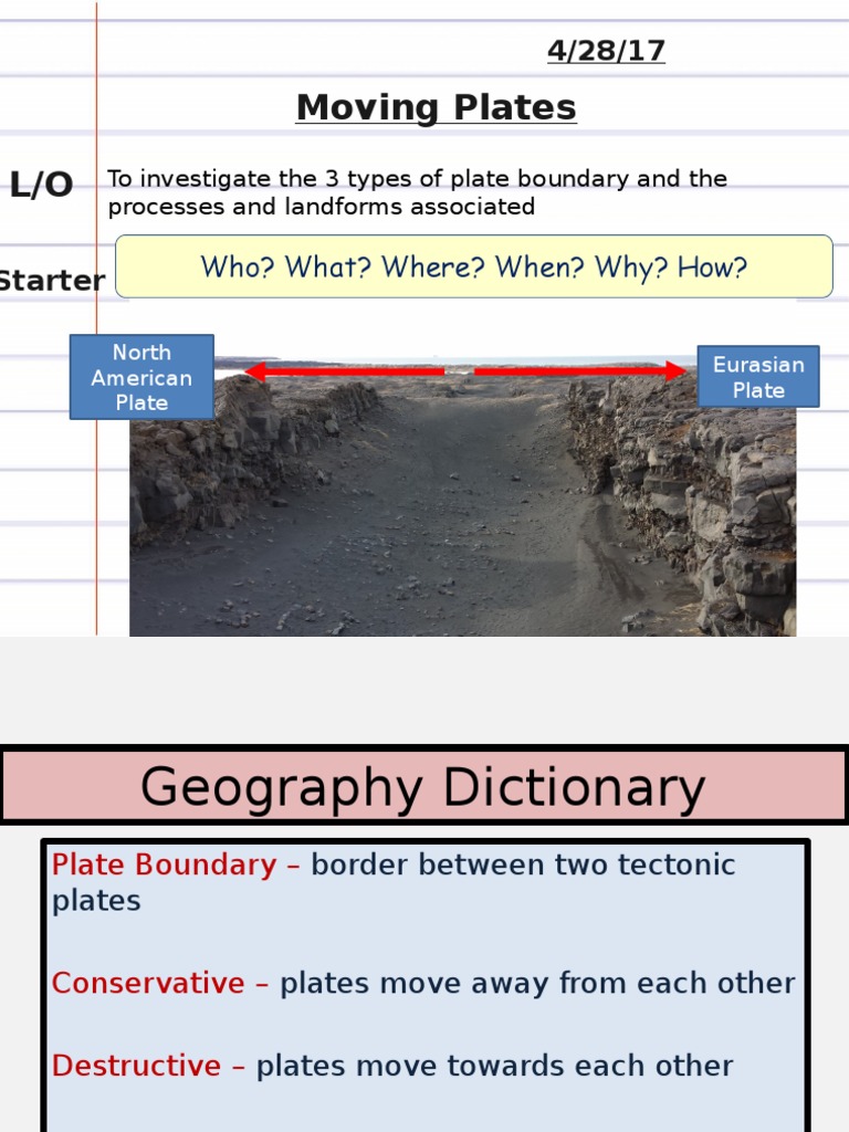 Lesson 2 - Plate Boundaries | PDF | Plate Tectonics | Tectonics