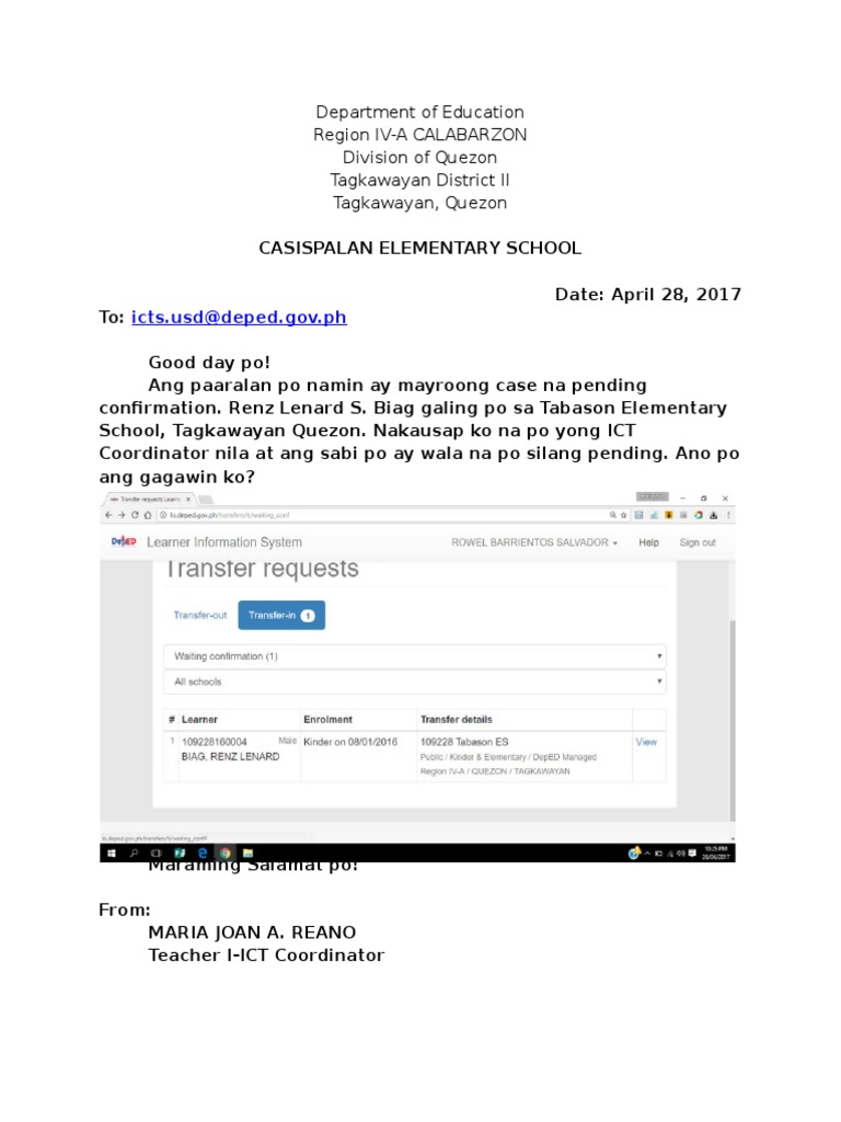 Pending Confirmation | PDF