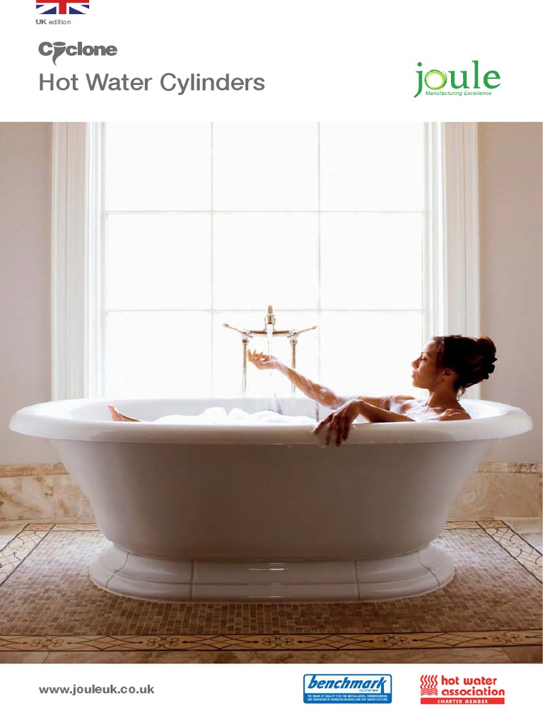Joule UK Cyclone Brochure | PDF | Water Heating | Sheet Metal
