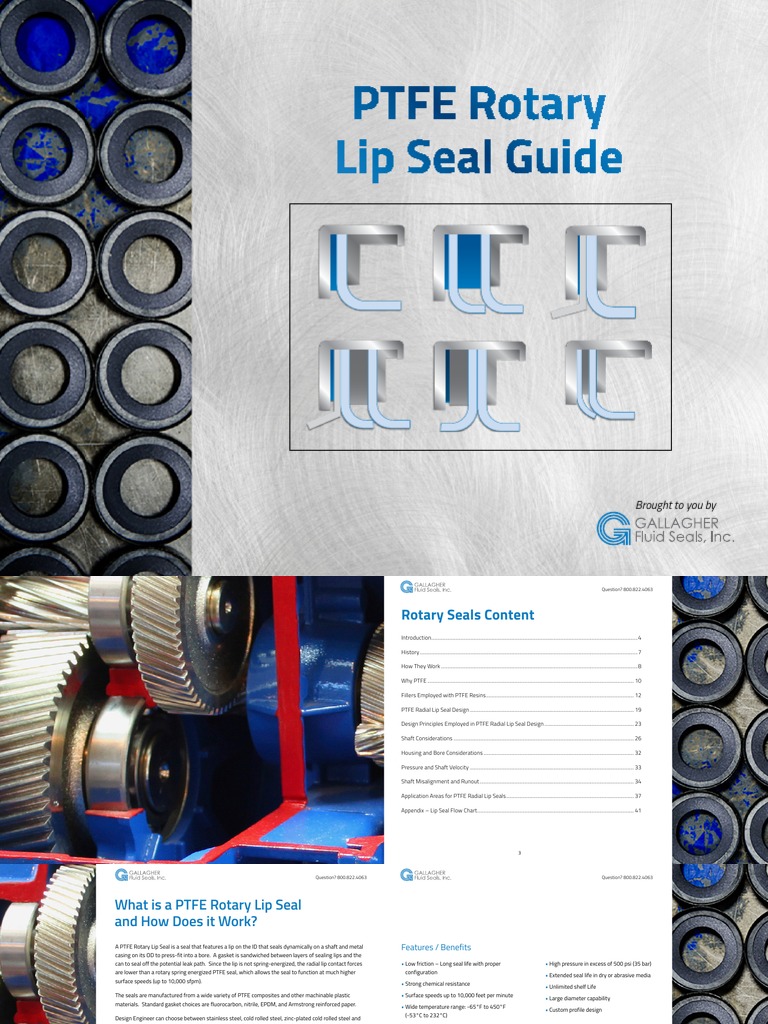 Rotary Seal Guide | Lubricant | Bearing (Mechanical)