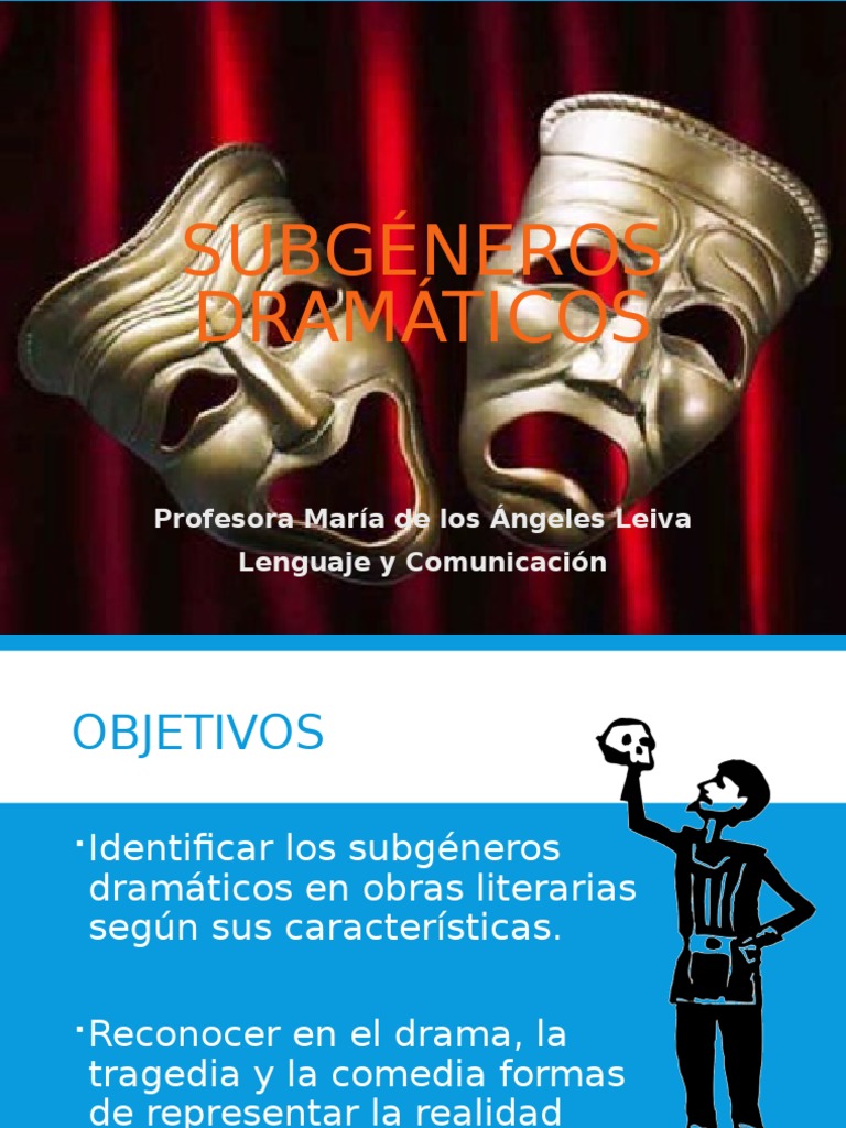 Subgéneros dramáticos | PDF | Tragedia | Comedia