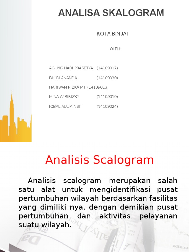Analisis Scalogram | PDF