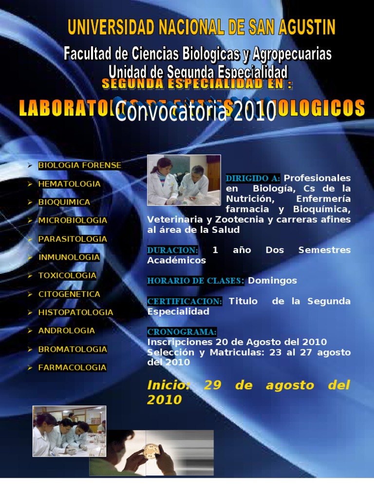 Afiche Selab 2010 | PDF