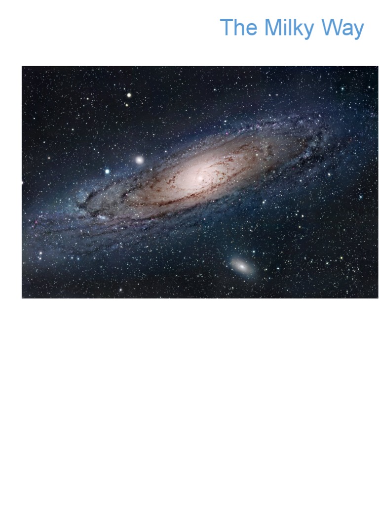The Milky Way | PDF | Milky Way | Stars