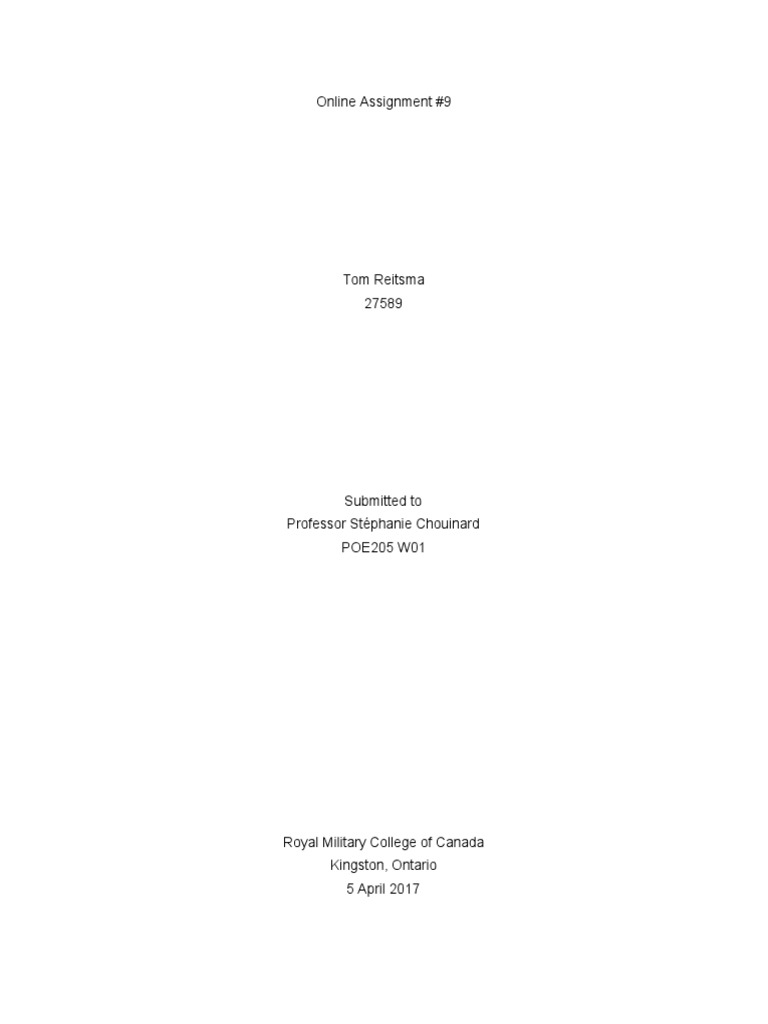 Roles of CDS and Deputy Minister DND | PDF | Defense | Military