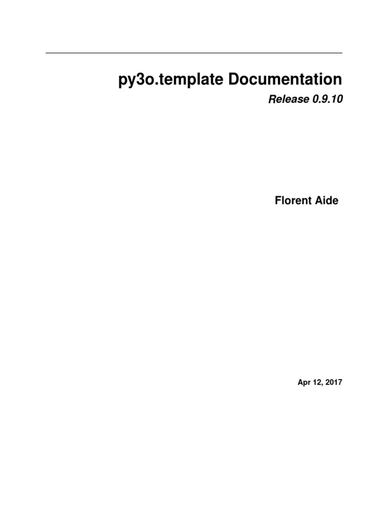 Py 3 Otemplate | Download Free PDF | File Format | Parameter (Computer Programming)