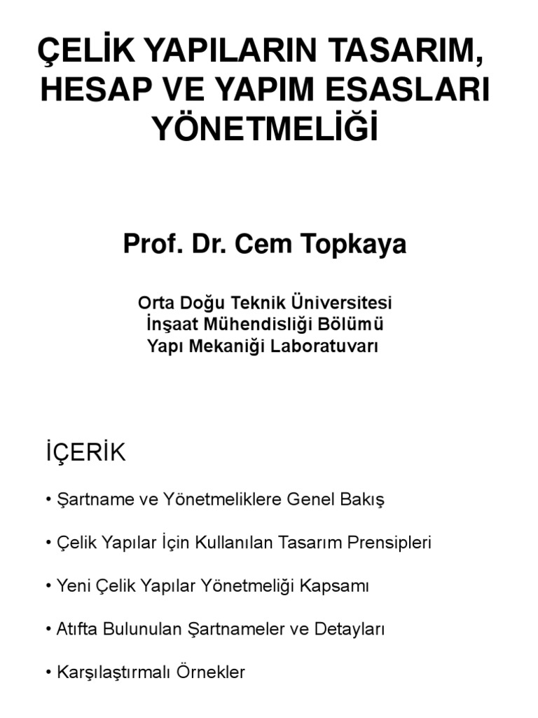 Prof. Dr. Cem Topkaya | PDF