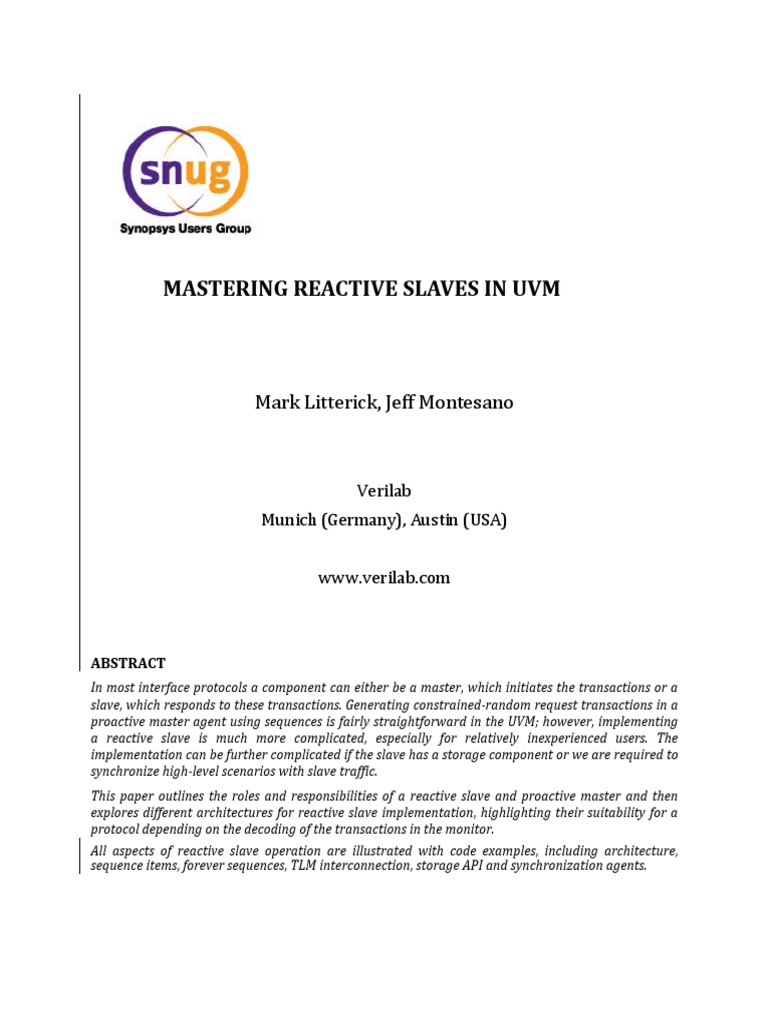 AHB Slave Paper | PDF | Application Programming Interface | Communications Protocols