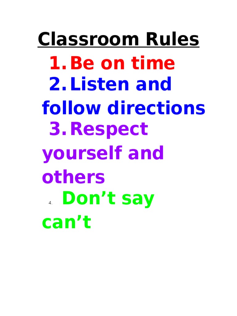Rules | PDF