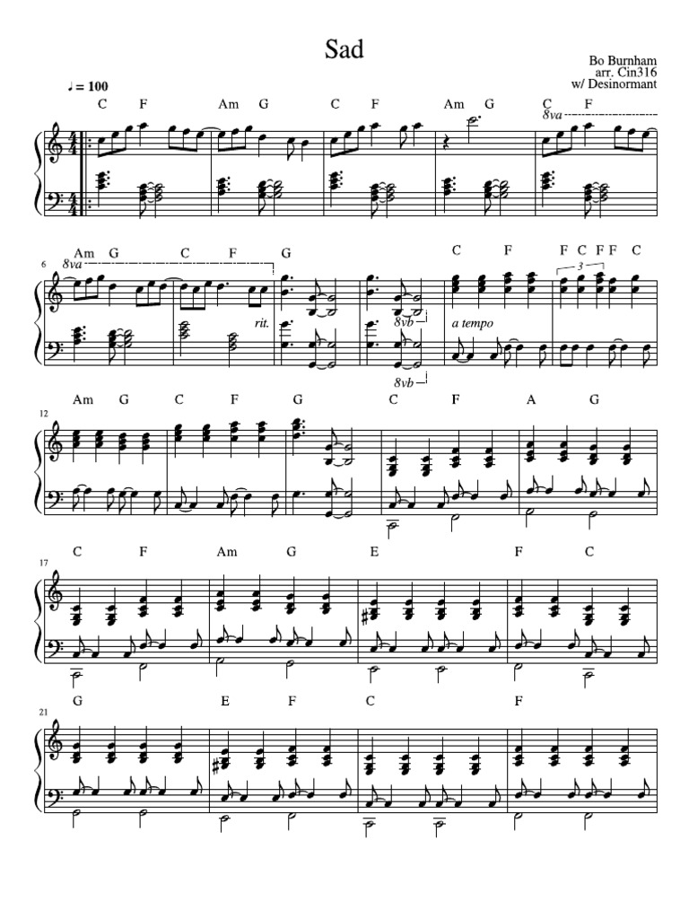 Sad - Bo Burnham "What."