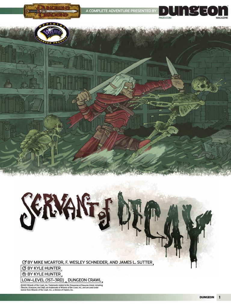 So Decay | Bookcase | Dungeons & Dragons