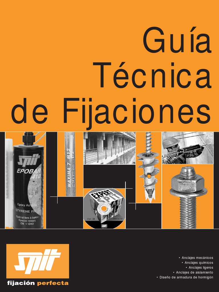 Guia Tecnica de Fijacion PDF | PDF | Corrosión | Perforar
