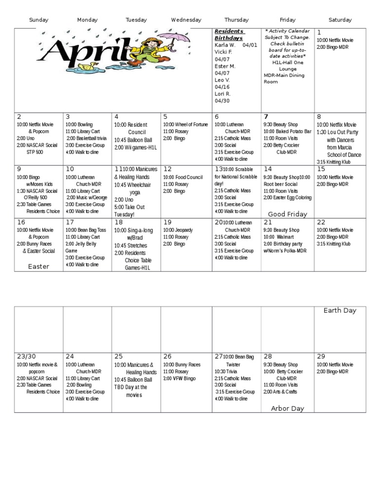 April | PDF