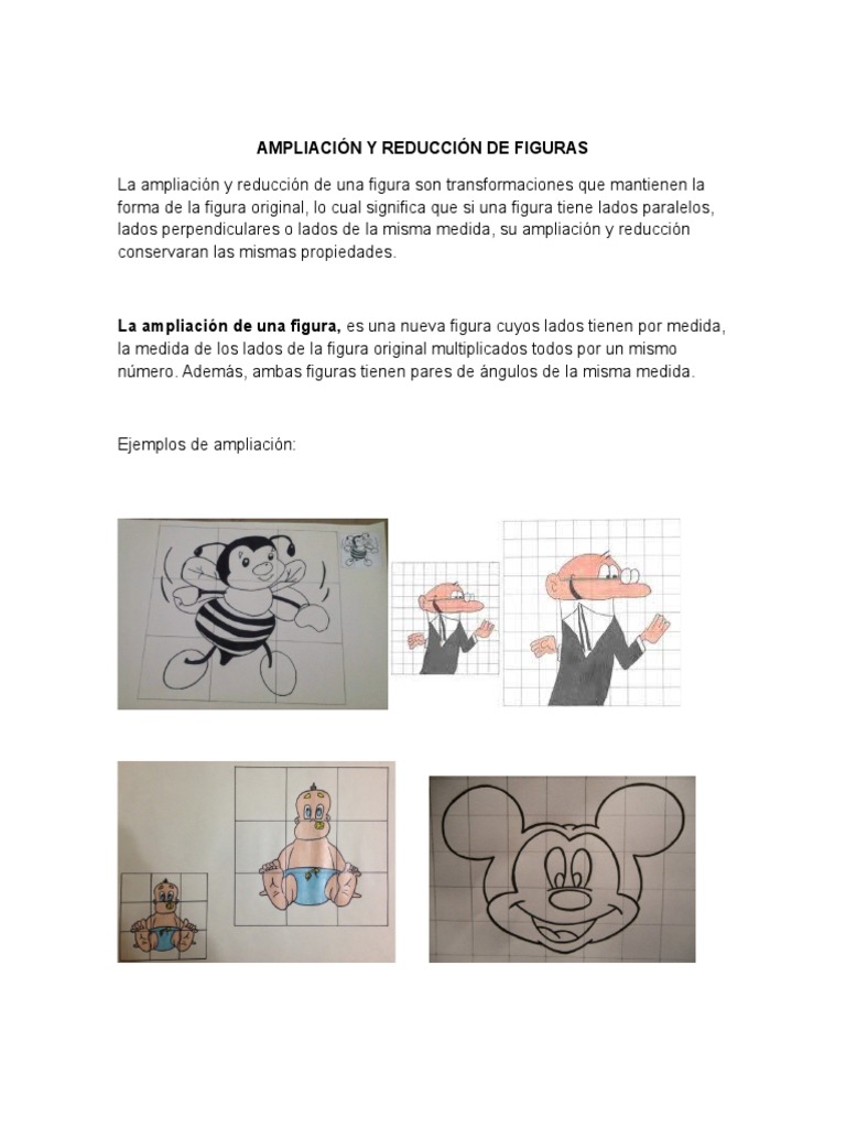 Ampliación y Reducción de Figura