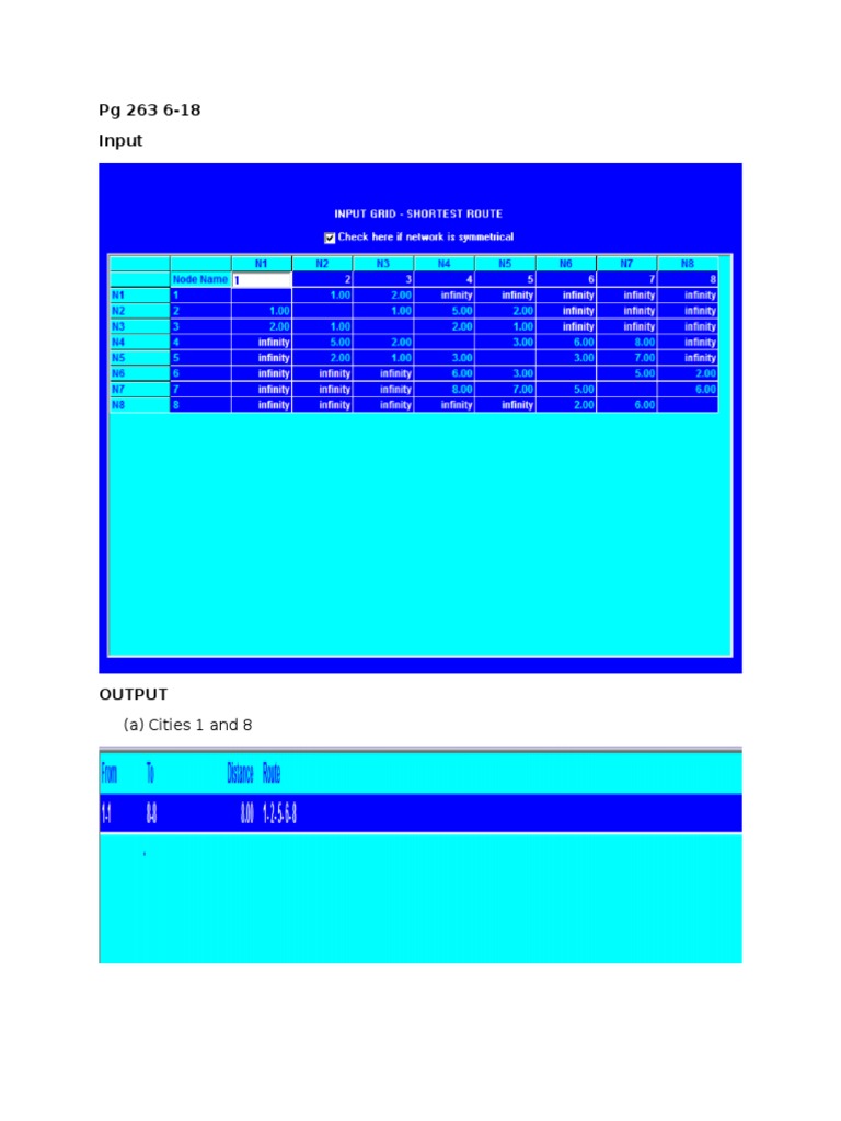 City Pair Comparisons and Outputs | PDF