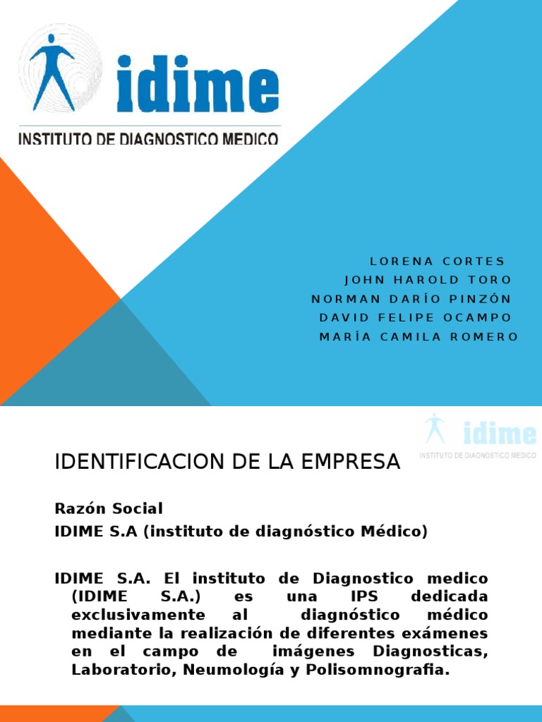 IDIME | PDF | Presupuesto | Colombia