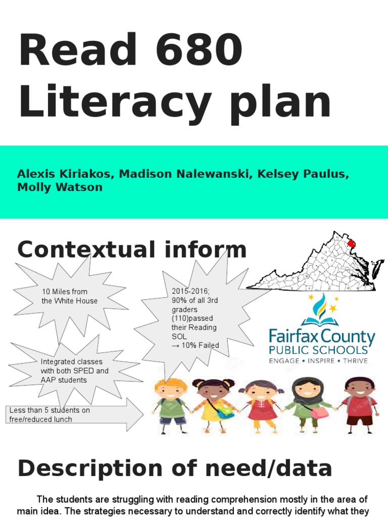 Read 680 Literacy Plan | PDF | Reading Comprehension | Educational ...