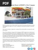 RMIT City Campus Mobility Map | PDF | Melbourne | Universities And Colleges
