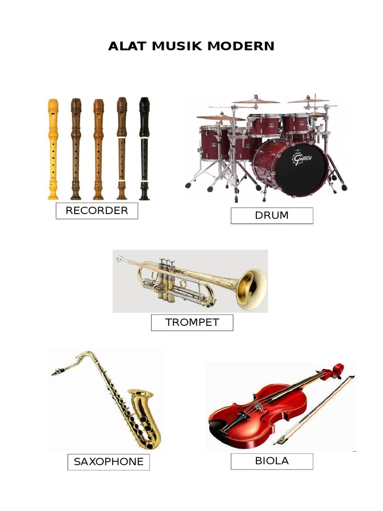 Alat Musik Modern | PDF