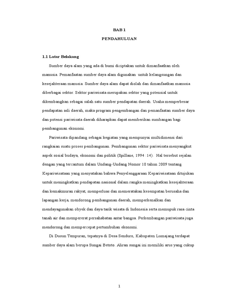 Proposal Tubing | PDF