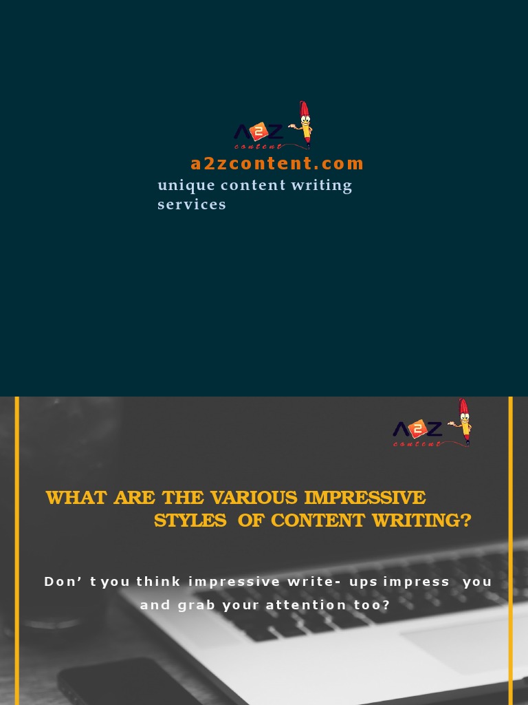 Impressive Content Writing Styles | PDF | Human Communication | Cognition