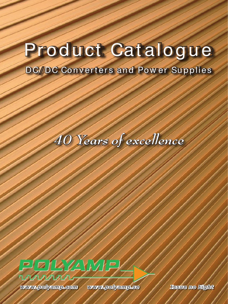 Polyamp Catalogue 8 | PDF | Mains Electricity | Electromagnetic ...