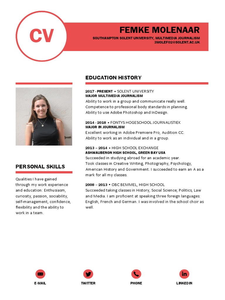 Final CV | PDF | Cognition | Communication