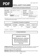 MSDS N2 | PDF | Nitrogen Dioxide | Nitric Acid