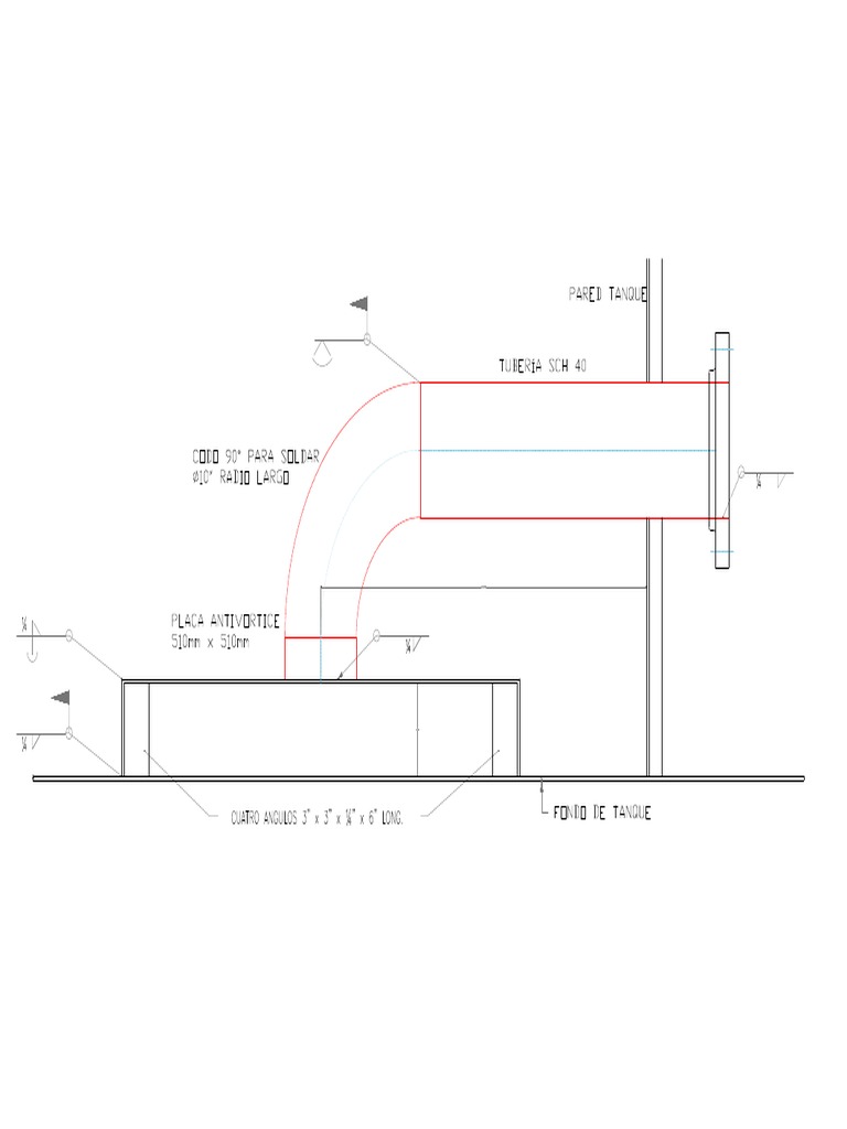 Detalle Placa Antivortice | PDF