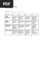 Volcano Model Rubric | PDF