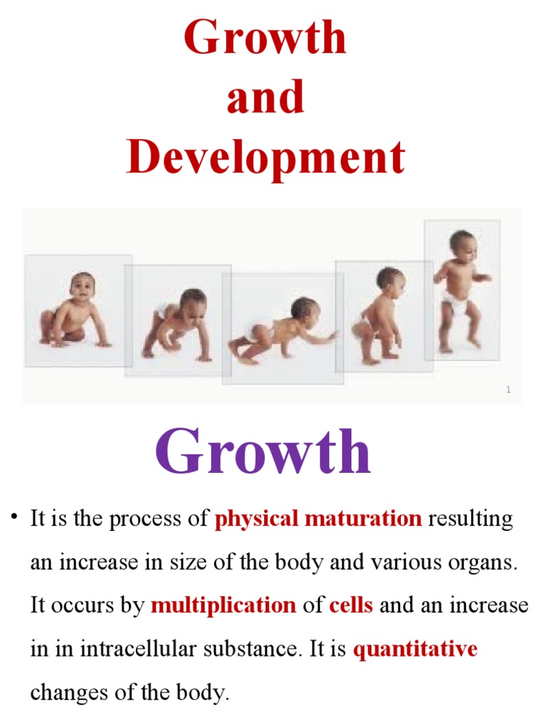 Growth and Development | PDF | Body Mass Index | Child Development
