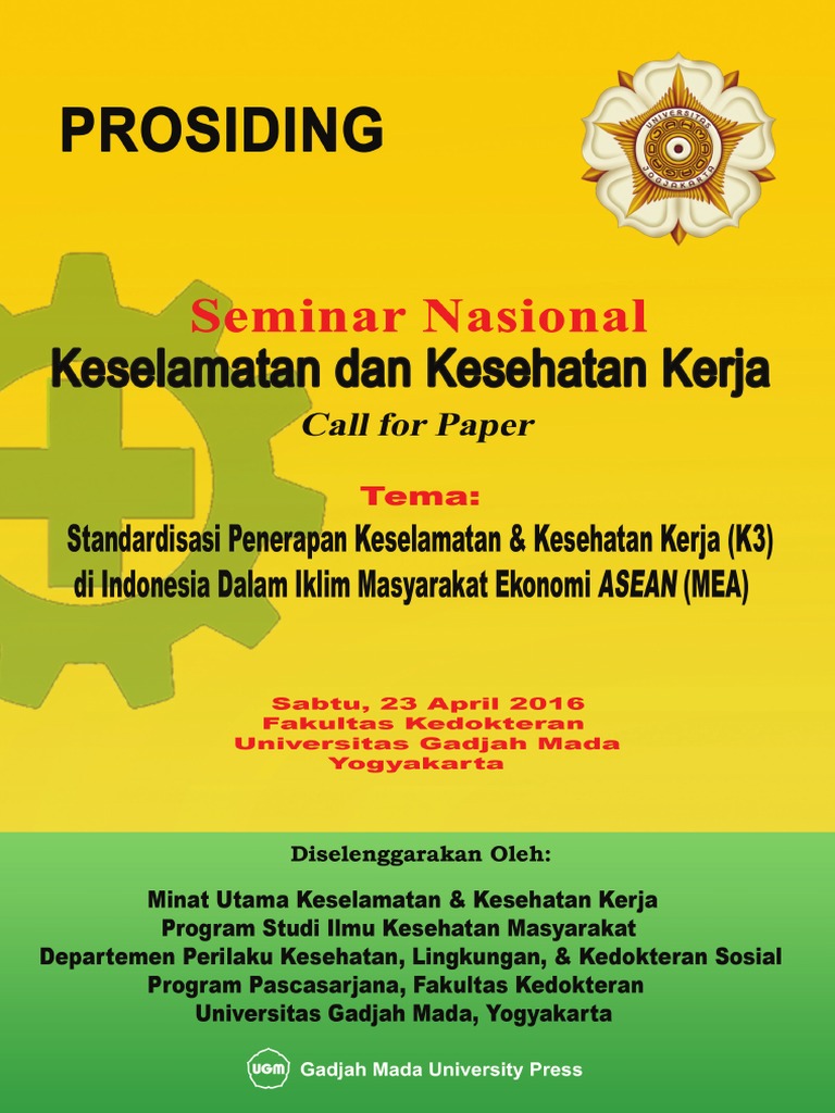 Prosiding Semnas k3 Ugm 2016 | PDF