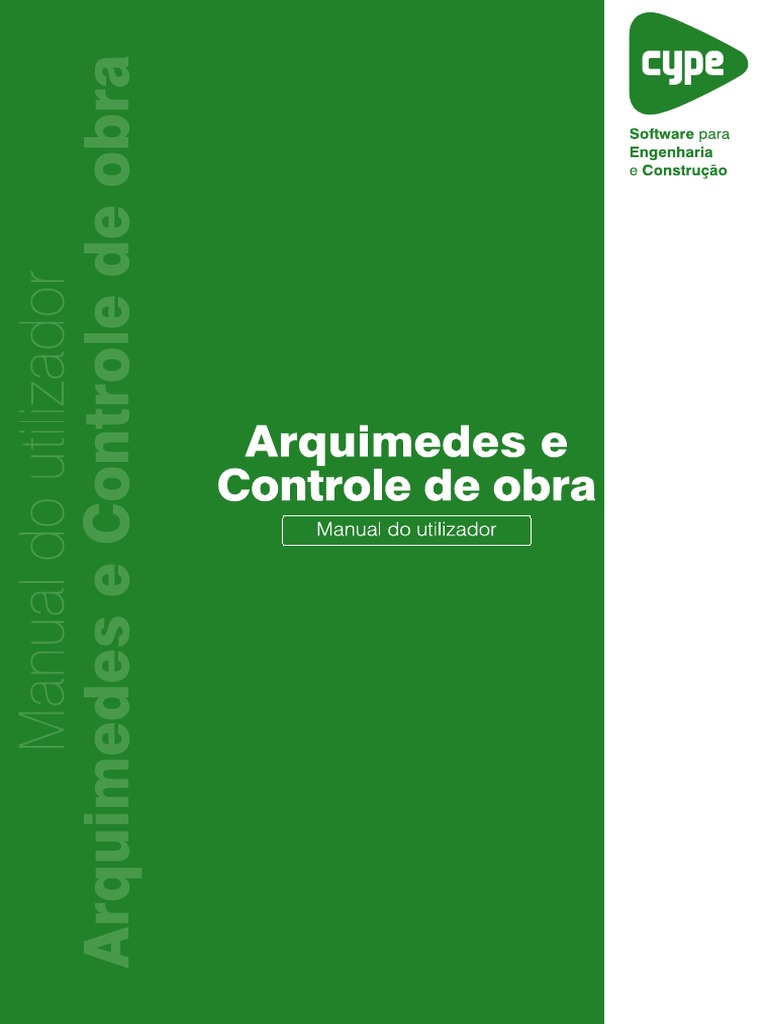 08 - Arquimedes e Controle de Obra - Manual Do Usuário PDF | PDF ...