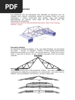 Armaduras - Tipo Howe | PDF | Braguero | Ingeniero civil