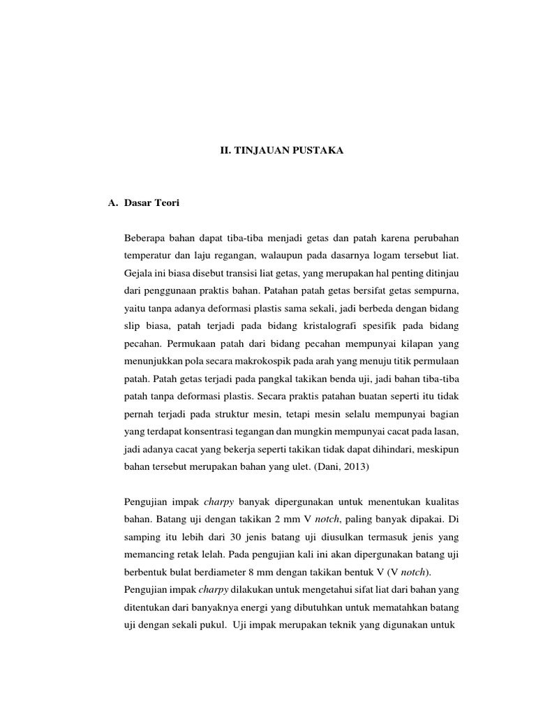 Uji Impak PDF | PDF