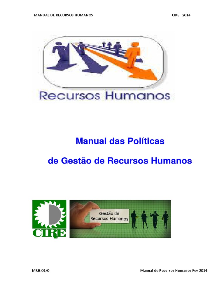 Manual RH | PDF | Gestão de recursos humanos | Qualidade (negócios)