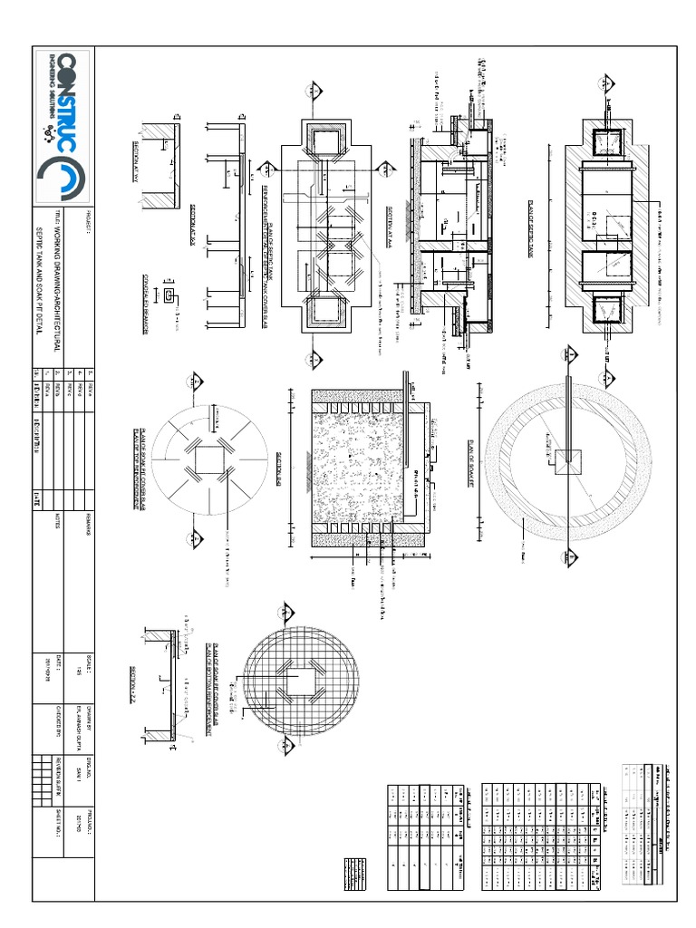 San-17 Septic Tank and Soak Pit Detail Model (1)h
