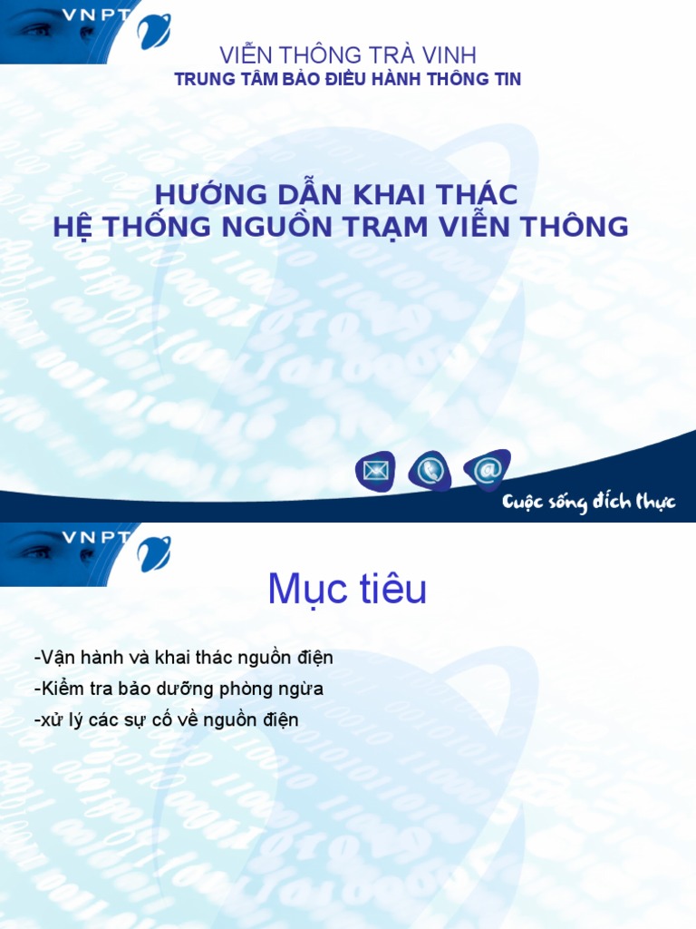 Huong Dan Khai Thac He Thong Nguon Tram Bts | PDF