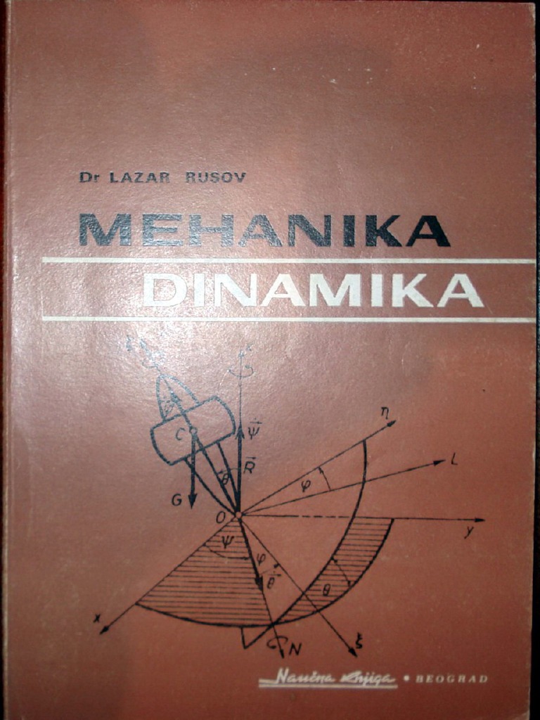 MEHANIKA III Dinamika Lazar Rusov Slika | PDF