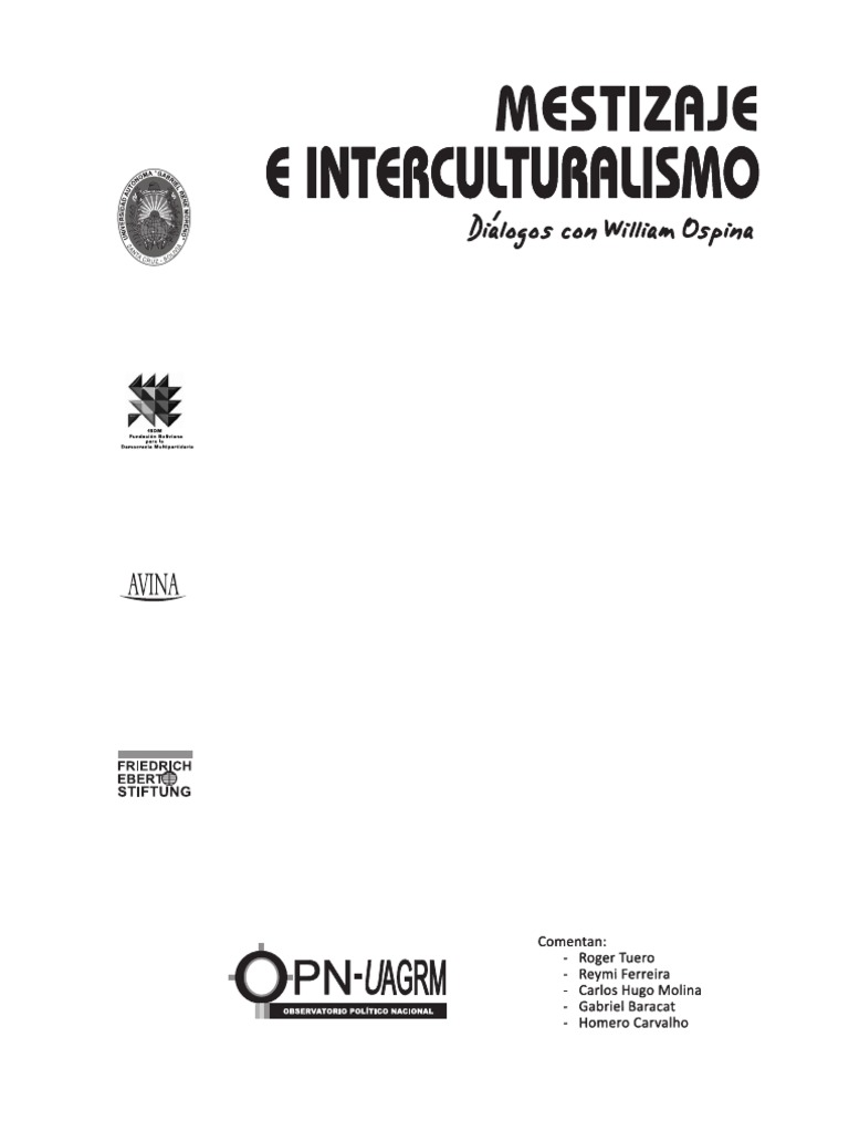 Mestizaje e Interculturalidad Ospina PDF | PDF | Américas | Imperio español