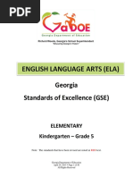 2nd Grade ELA Standards in Georgia | PDF | English Language | Rules