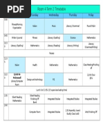Color Coded Daily Homeschool Schedule | PDF | Linguistics | Behavior ...