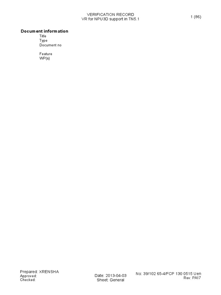 VR For TN5.1 NPU3D Support | PDF | Network Switch | Ethernet