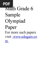Grade 5 STAAR Math Practice Test | PDF | Mathematics