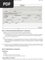 ICAO NOTAM Format Example | PDF | Air Traffic Control | Runway