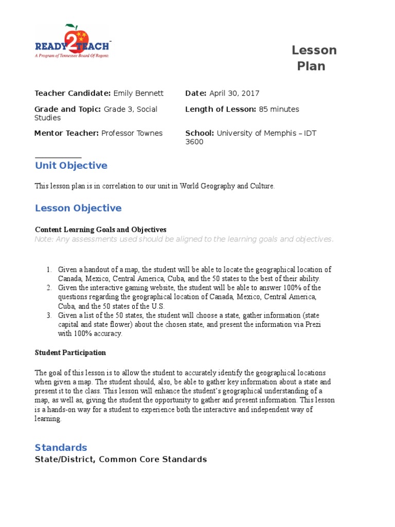 Second Lesson Plan | PDF | Lesson Plan | Communication