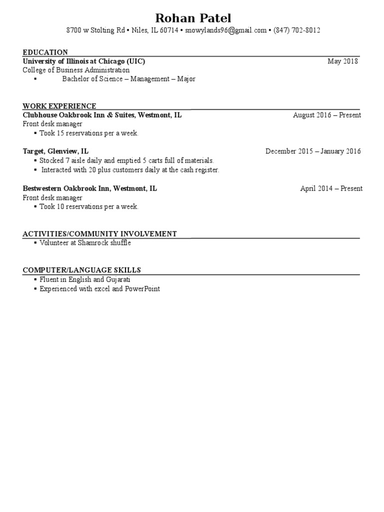 A Sutton Resume | PDF